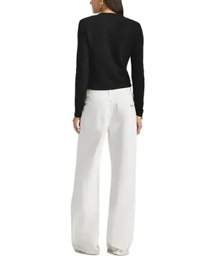 St. John Micro Sequin Cardigan
