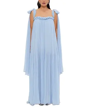 camilla draped floor length dress Eon Maxi Dress Black — Maxi Dresses main image 1