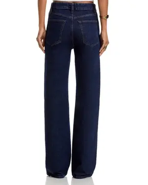 FRAME The Arrow High-rise Bootcut Jeans - Taboo