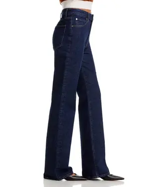 FRAME The Arrow High-rise Bootcut Jeans - Taboo