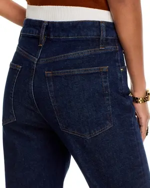 FRAME The Arrow High-rise Bootcut Jeans - Taboo
