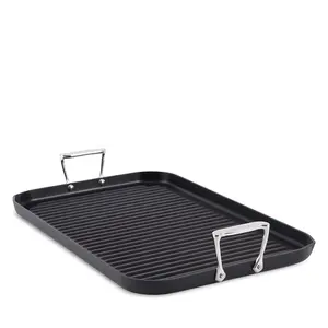 ALL-CLAD Ha1 Expert Cookware Nonstick Double Burner Grill - Black