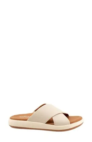 Softwalk Jesi Slide Sandal - Ivory