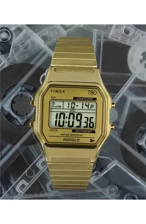 TIMEX® T80 Digital Bracelet Watch