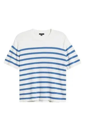 Rails Stripe Cotton & Cashmere T-shirt - Sailor Stripe