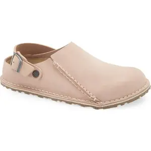 Women's Leather Backstrap Clogs