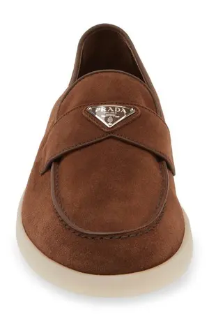 Prada St. Tropez Loafer - Cacao