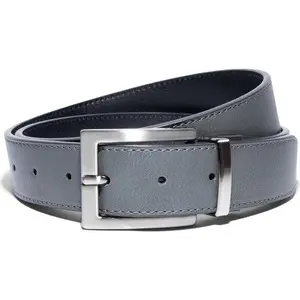 Nike Core Reversible Leather Belt - Grey/ Black