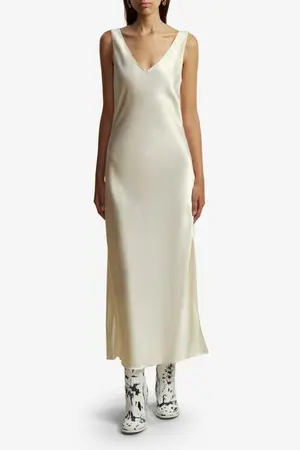 Marina Moscone V Neck Dresses