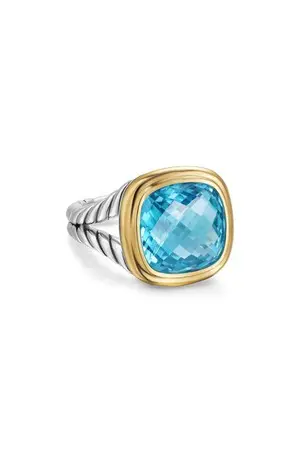 David Yurman Albion Ring - Blue Topaz