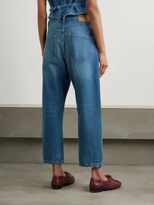 Polo Ralph Lauren Bow High-rise Tapered Jeans