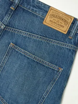 Polo Ralph Lauren Bow High-rise Tapered Jeans