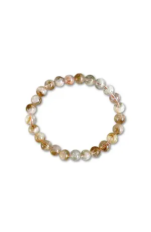 HUMANIST BEAUTY Crystal Beaded Bracelet - Citrine