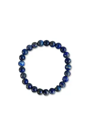 HUMANIST BEAUTY Crystal Beaded Bracelet - Lapis Lazuli