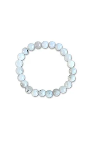 HUMANIST BEAUTY Crystal Healing Beaded Bracelet - Moonstone
