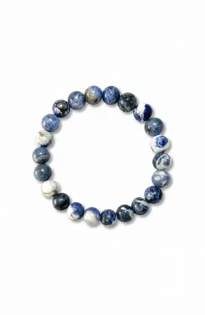 HUMANIST BEAUTY Crystal Beaded Bracelet - Sodalite