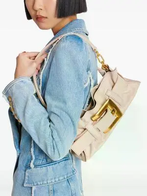 Balmain Mini Anthem Shoulder Bag - Neutrals
