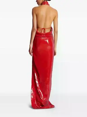 Balmain Sequined Maxi Dress