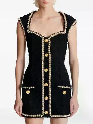 Balmain Embellished Mini Dress