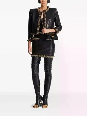 Balmain Chain-detail Mini Skirt
