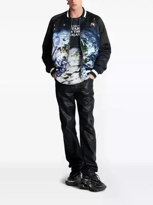 Balmain Logo Patch Trousers