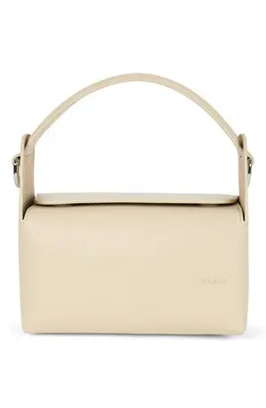 WE-AR4 WE-AR4 The Pastry Box 20 Leather Top Handle Bag | Nordstrom Beige
