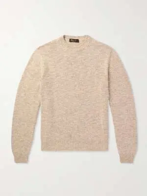 Loro Piana Silk, Cashmere And Linen-blend Sweater
