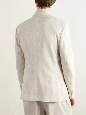 Etro Cotton-jacquard Suit Jacket