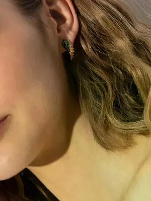 Zadig&Voltaire Embellished Wing Earrings