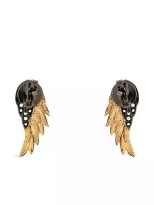 Zadig&Voltaire Embellished Wing Earrings