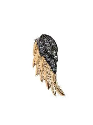 Zadig&Voltaire Embellished Wing Earrings