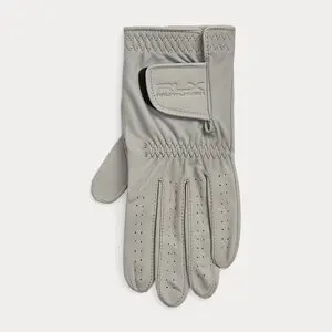 Ralph Lauren Cabretta Leather Golf Glove Left Hand - Peak Grey