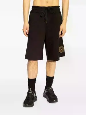Versace Logo-embroidered Shorts