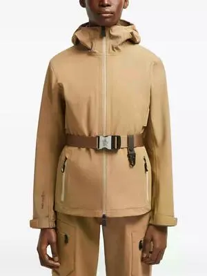 Moncler Fex Hooded Jacket - Neutrals
