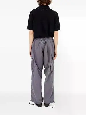 MAISON MARGIELA Four-stitch Logo Track Pants - Grey