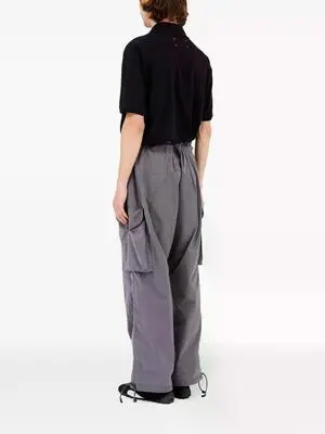 MAISON MARGIELA Four-stitch Logo Track Pants - Grey