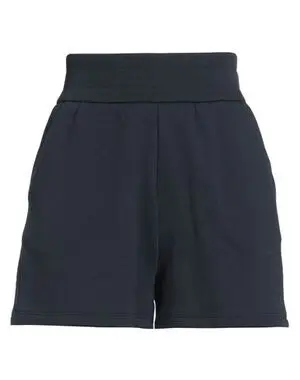 Armani Exchange Terry Cloth High-waisted Shorts - Midnight Blue