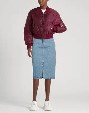 HALFBOY Denim Pencil Skirt - Blue