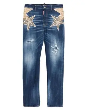 Dsquared2 Straight-leg Jeans With Appliqués