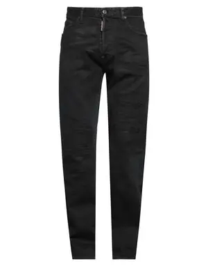 Dsquared2 Tapered Denim Jeans - Black