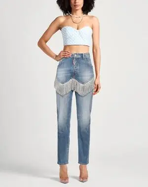 Dsquared2 Tapered Jeans With Appliqués