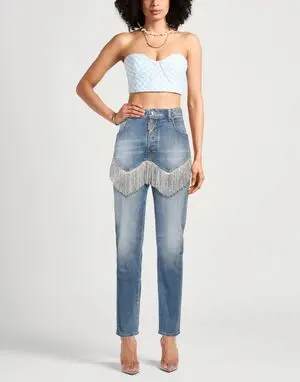 Dsquared2 Tapered Jeans With Appliqués
