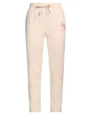 Armani Exchange Armani Exchange Light Cotton Elastane Track Pants Light Pink