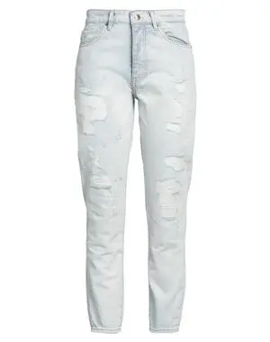 Armani Exchange Tapered Fit Light Wash Denim Jeans