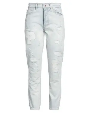 Armani Exchange Tapered Fit Light Wash Denim Jeans