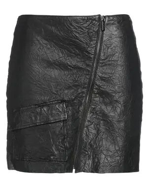 Armani Exchange Mini Lambskin Skirt