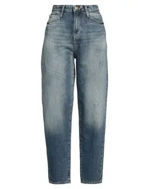 Armani Exchange Cotton Tapered Jeans - Blue