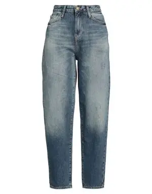 Armani Exchange Cotton Tapered Jeans - Blue