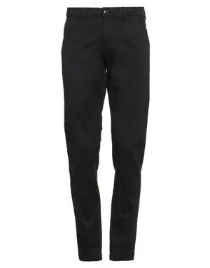 LIU •JO MAN Pants Chocolate Size Cotton, Elastane - Black
