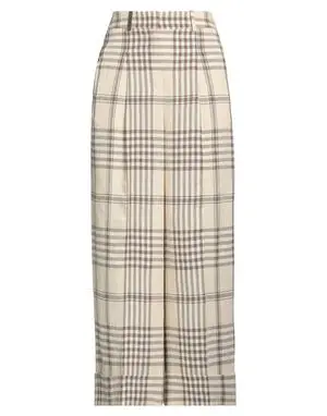 Peserico Wide-leg Tartan Pants